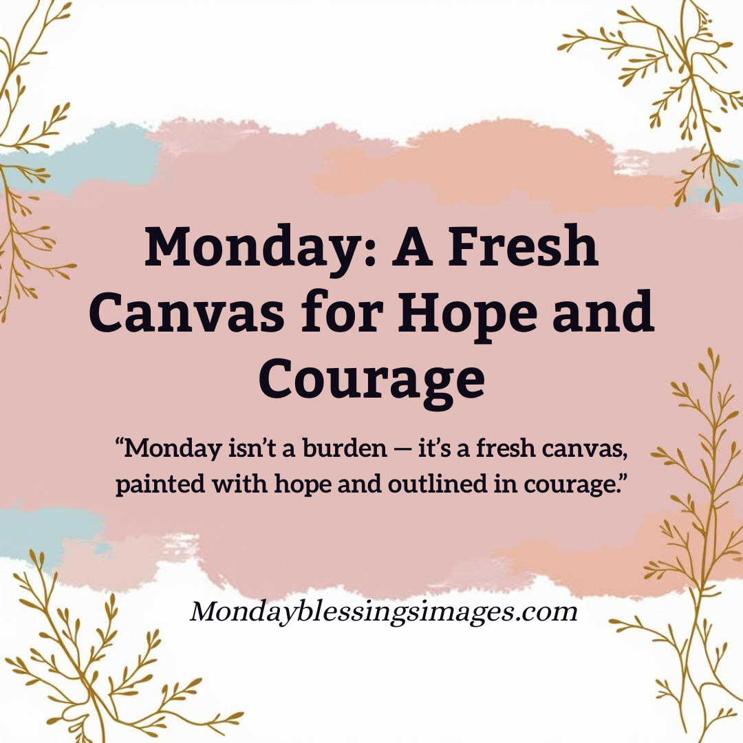 Monday Blessings Images